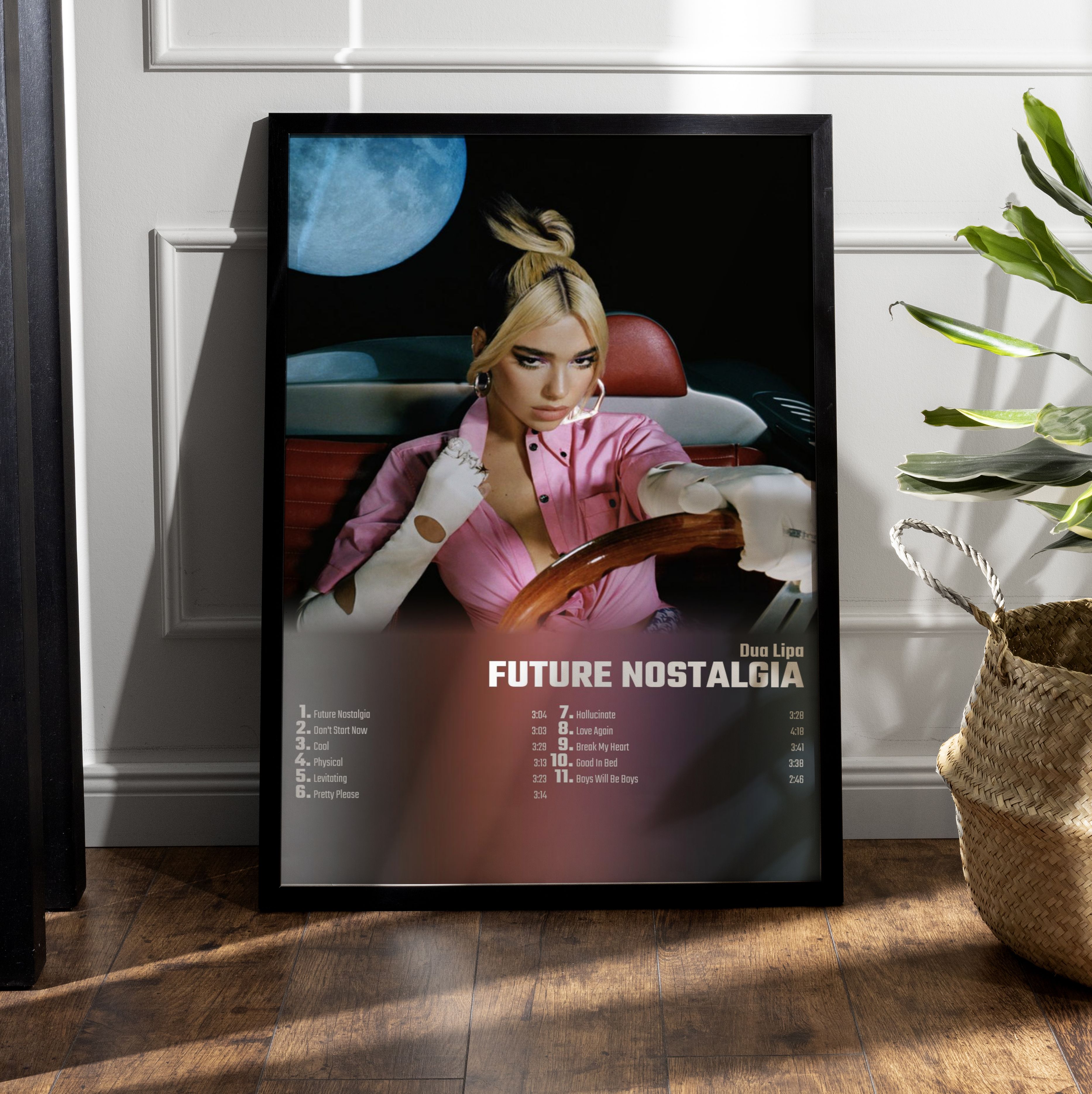 Dua Lipa - Future Nostalgia | Album Cover Poster